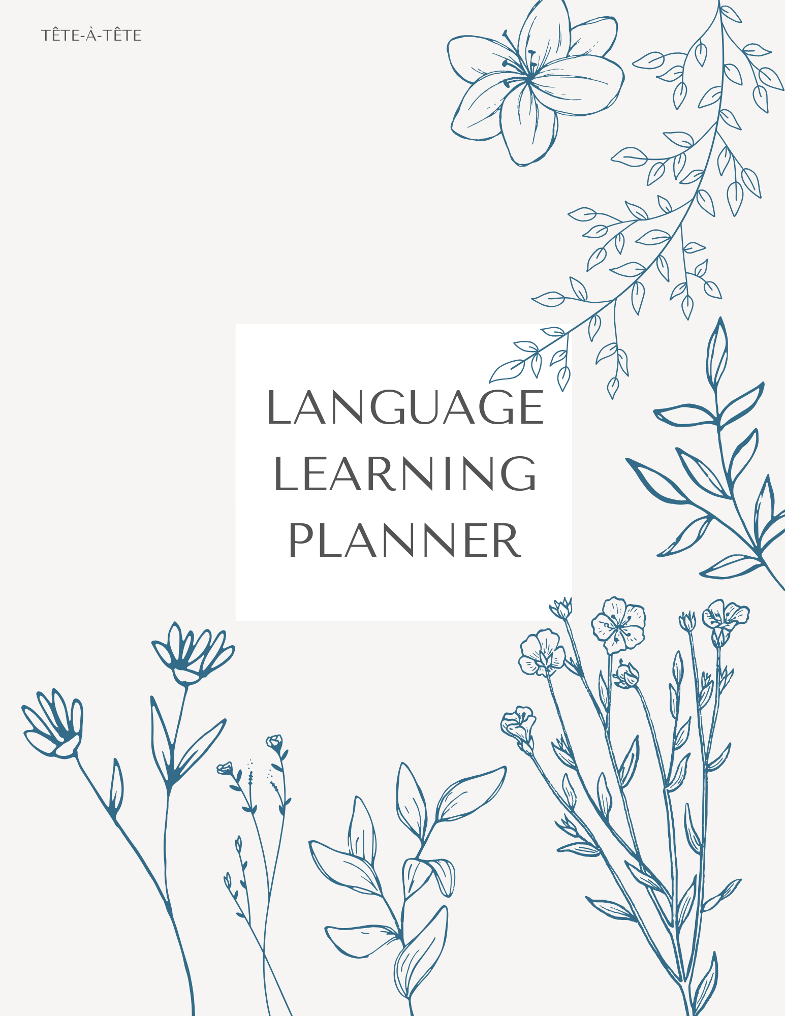 The Language Learning Planner – Tête-à-Tête